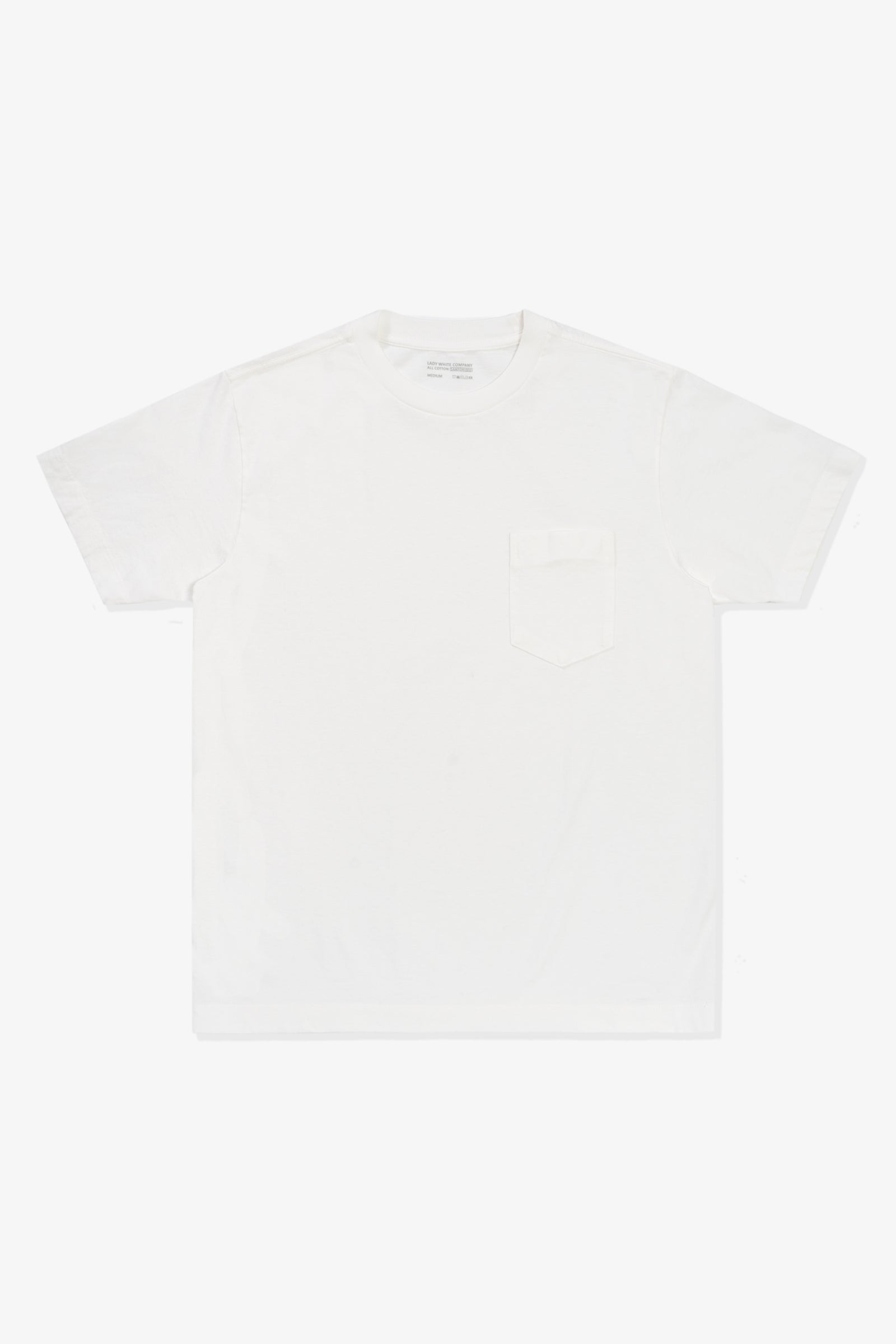 BALTA POCKET T-SHIRT - WHITE – LADY WHITE CO.