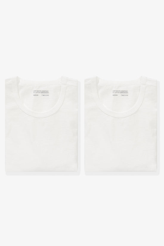 OUR T-SHIRT 2-PACK - WHITE – LADY WHITE CO.